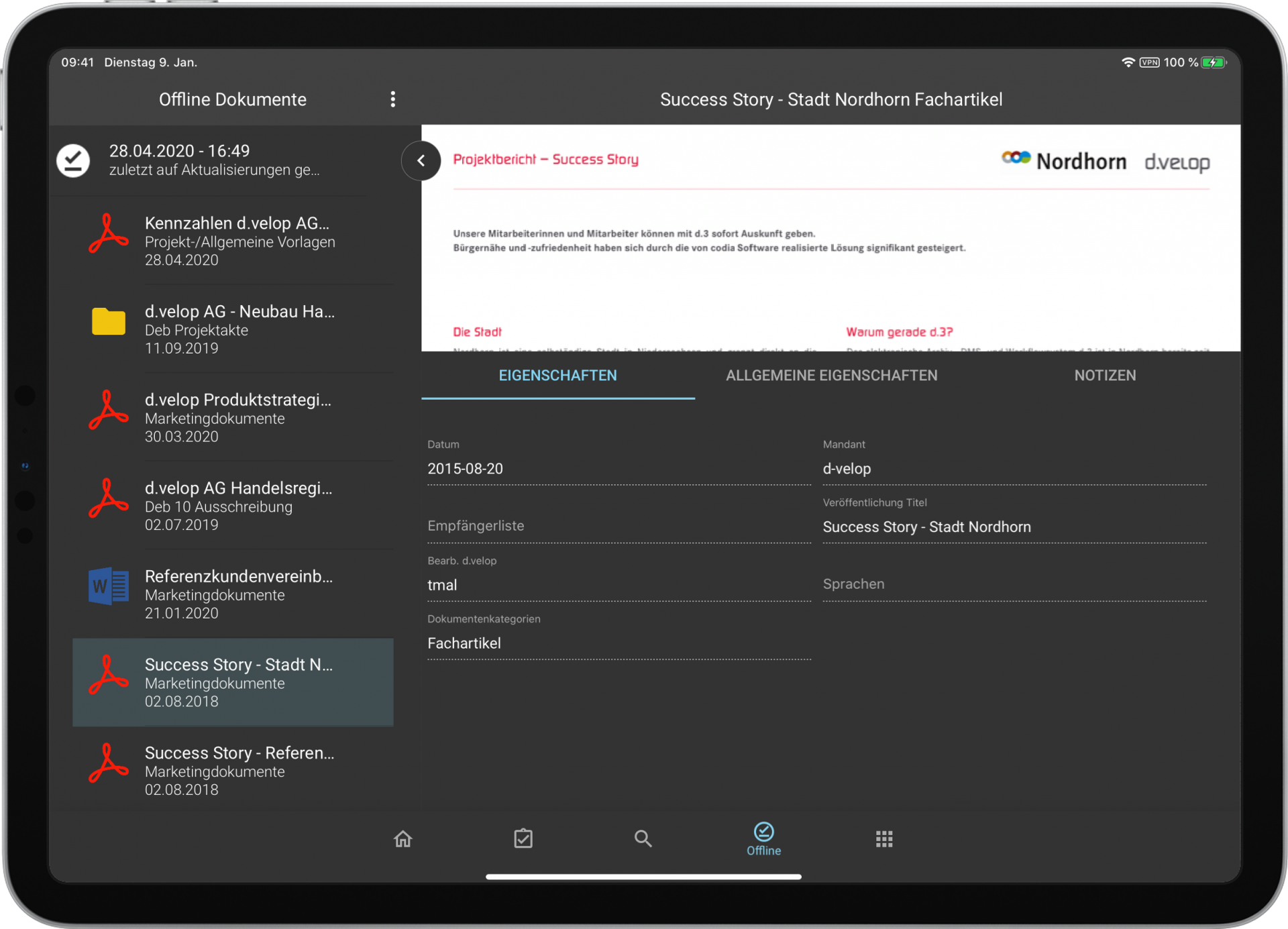 d.velop mobile | d.velop store
